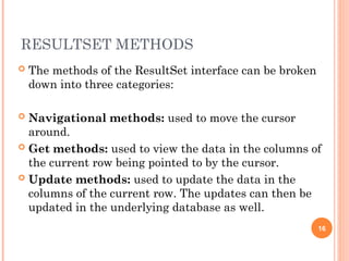 4. Database Connectivity using JDBC .ppt