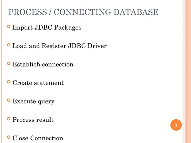 4. Database Connectivity using JDBC .ppt
