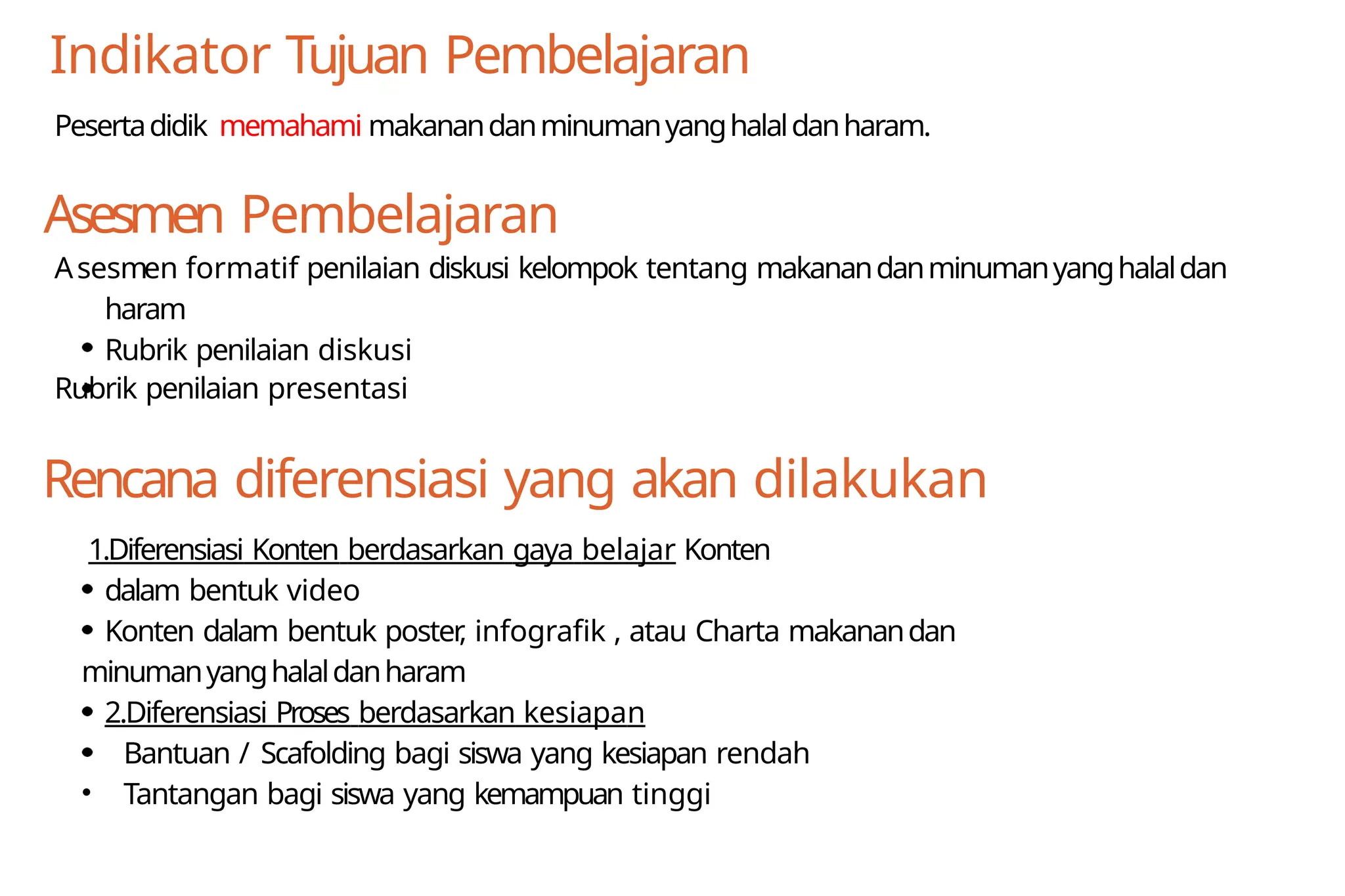 4. MERANCANG PEMBELAJARAN BERDIFERENSIASI DAN ASESMEN YANG BERPUSAT ... 4. MERANCANG PEMBELAJARAN BERDIFERENSIASI DAN ASESMEN YANG BERPUSAT ...