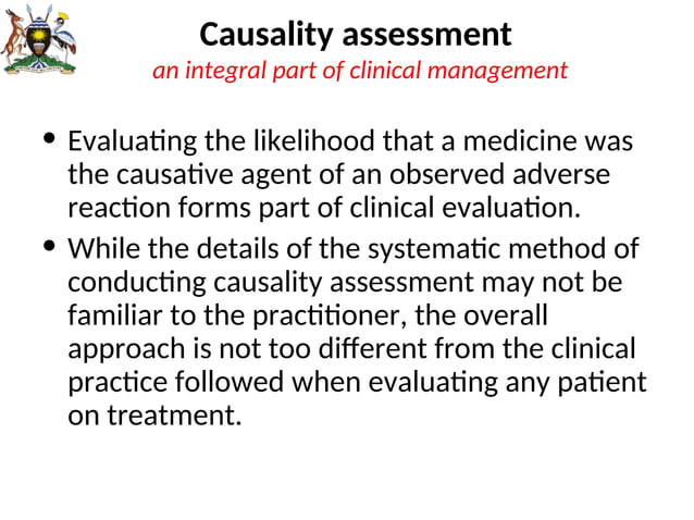 4.Causality Assessment.ppt continuous ed | PPT