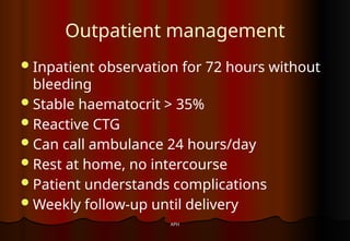 4.Antepartum hemorrhage Dr. Iqra Osman.pptx