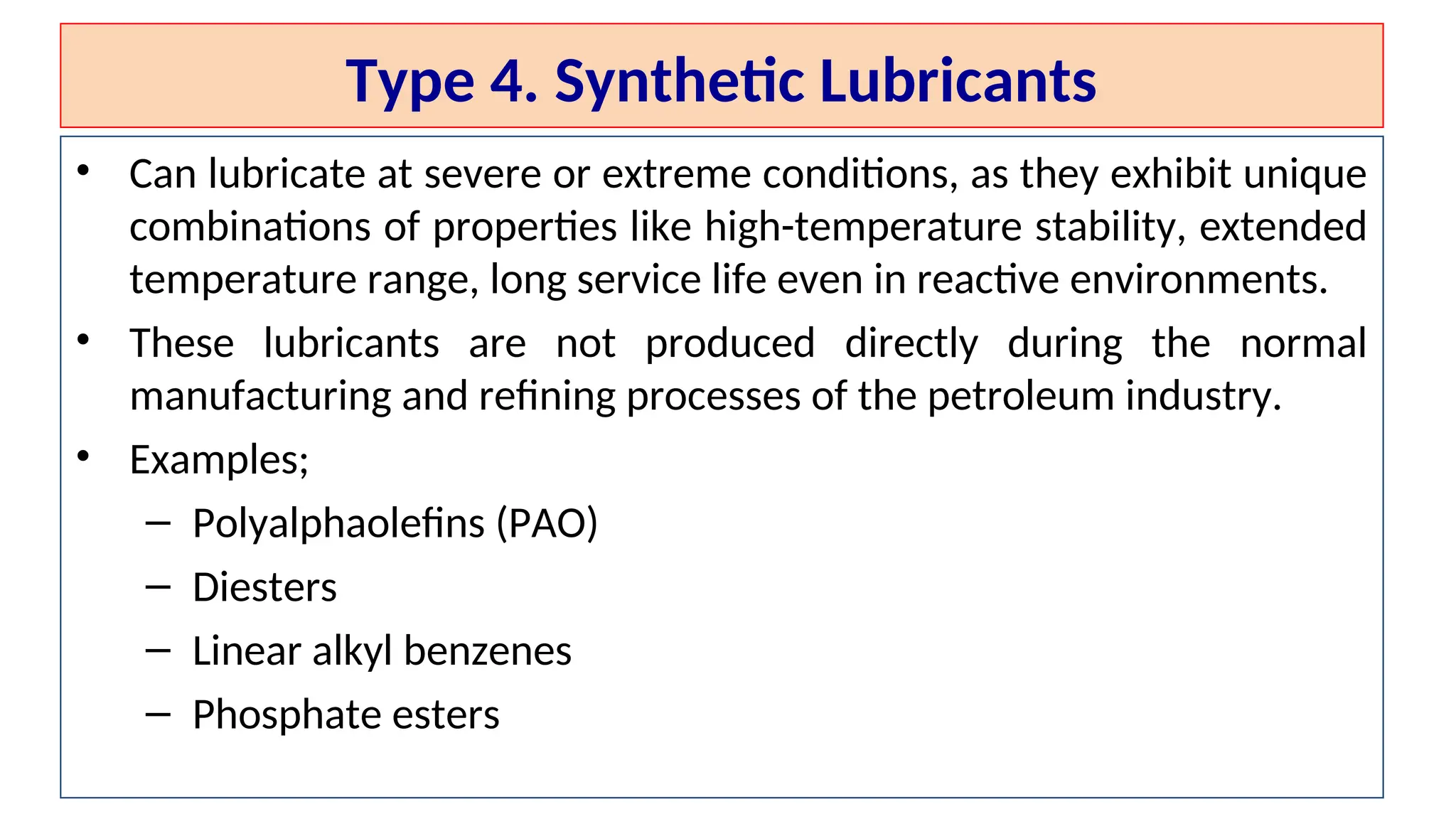 Lubricants in detail about its type .ppt