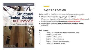 Structural Analysis & Design - Timber design | PDF