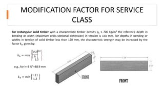 Structural Analysis & Design - Timber design | PDF