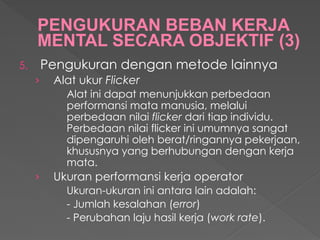 4. BEBAN KERJA, PENGERTIAN DAN JENIS BEBAN KERJA | PPTX