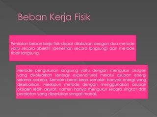 4. BEBAN KERJA, PENGERTIAN DAN JENIS BEBAN KERJA | PPTX