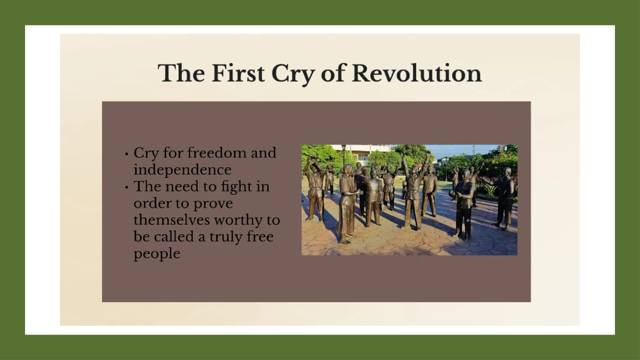 4. First Cry of Rebellion.pptxReadingsinPhilippineHistory | PPTX