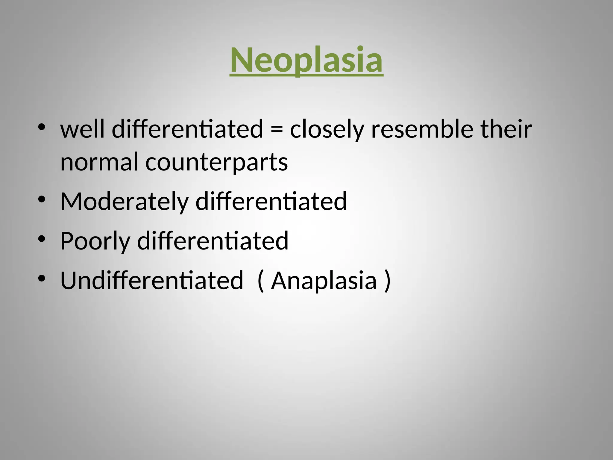 4. neoplasia.ppt for health science students | PPT