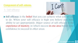 Self concept and self esteem for teching | PDF