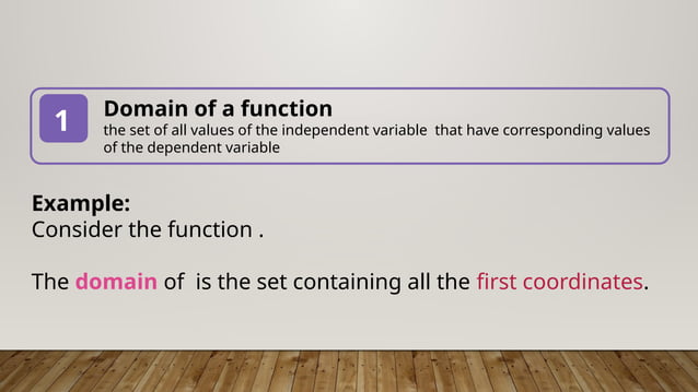 FUNCTIONS AND RELATION DOMAIN AND RANGE OF FUNCTIONS.pptx