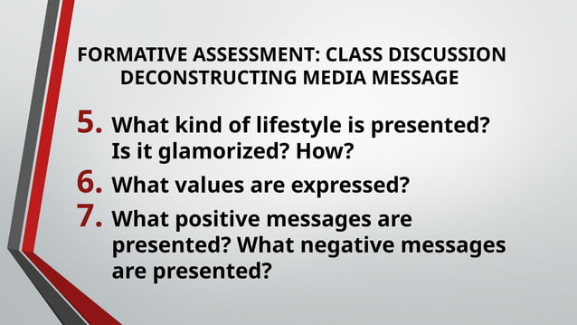 4.MIL Media Literacy (Part 3)- Performance Tasks -Deconstructing Media ...