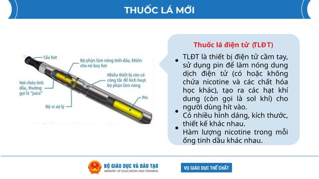 thuoc la ong ba và thuoc dien tu con chau | PPTX