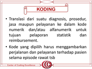 LEAD TERM & TATA CARA KODING ICD-10 DALAM INACBG | PDF