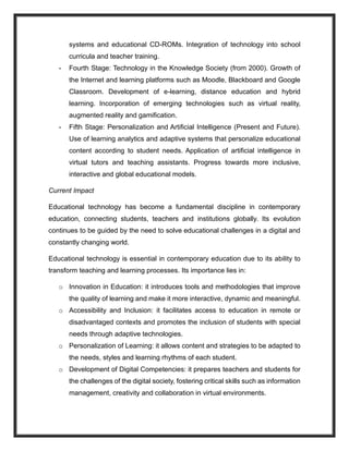 Educational Technology as a Field of Pedagogical Study | PDF