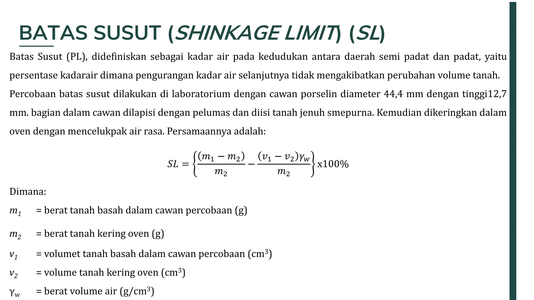 Batas-Batas Atterberg pada Mekanika Tanah | PDF