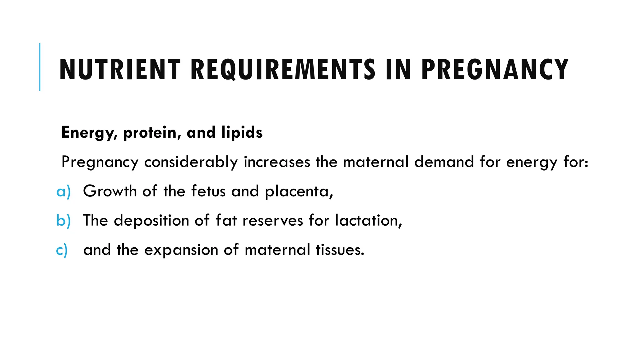 4. Maternal Nutrition.pptx by Mam izbah naseem | PPTX