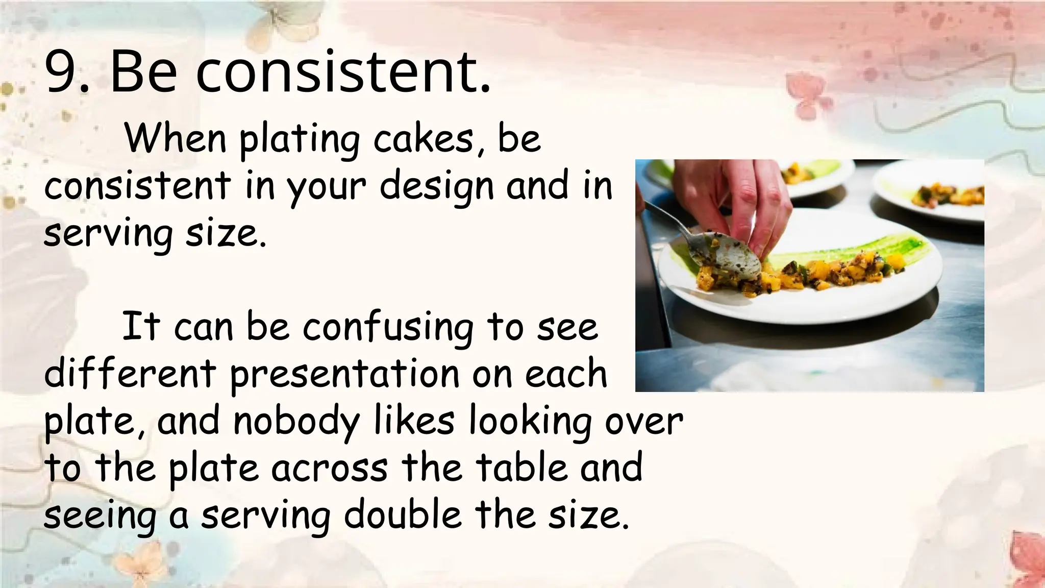 Presenting and Plating Cakes or Bakery Products | PPTX