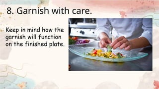 Presenting and Plating Cakes or Bakery Products | PPTX