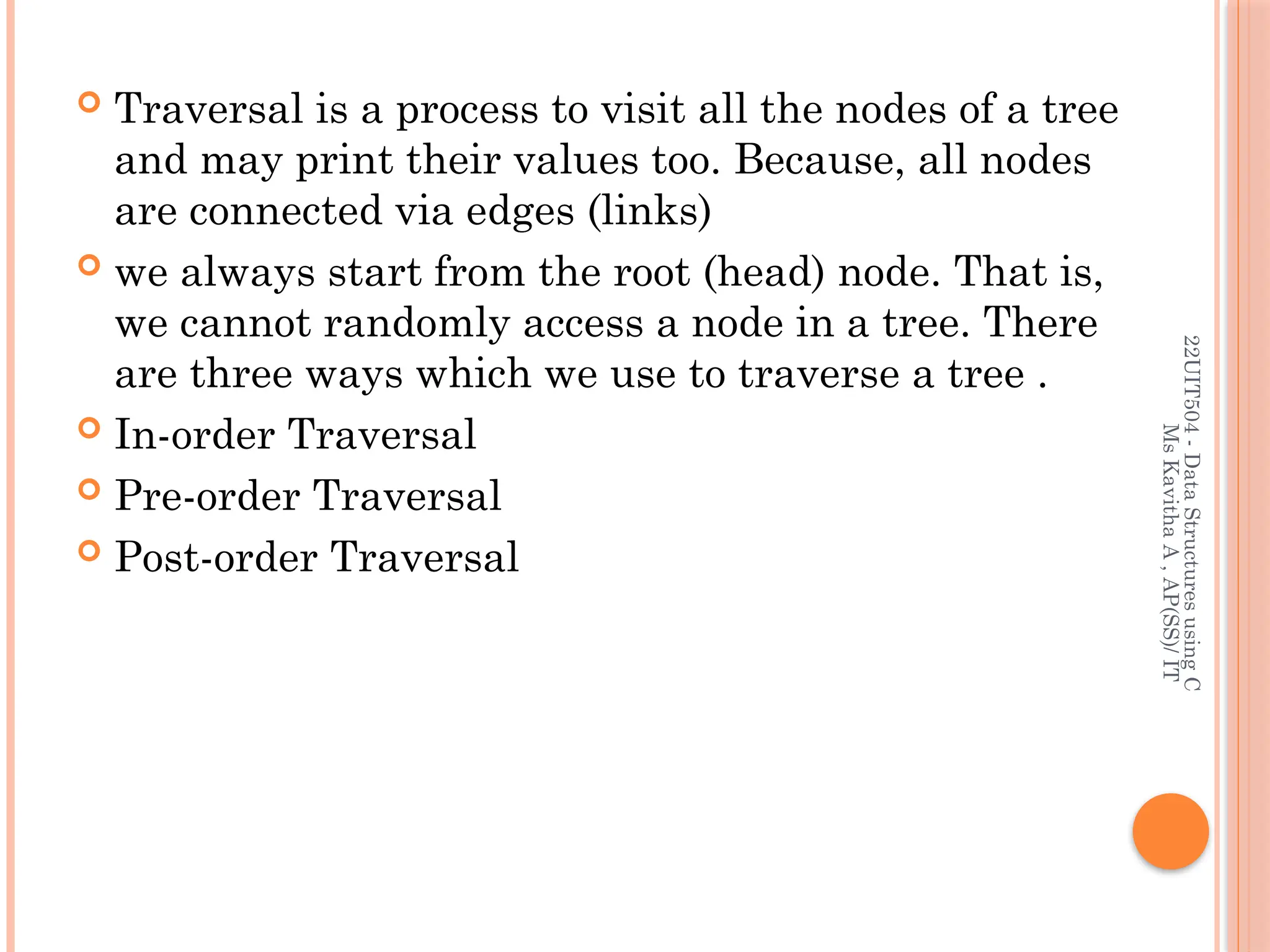 Trees — Tree Terminology – Binary Trees – Binary Search Trees – Tree ...