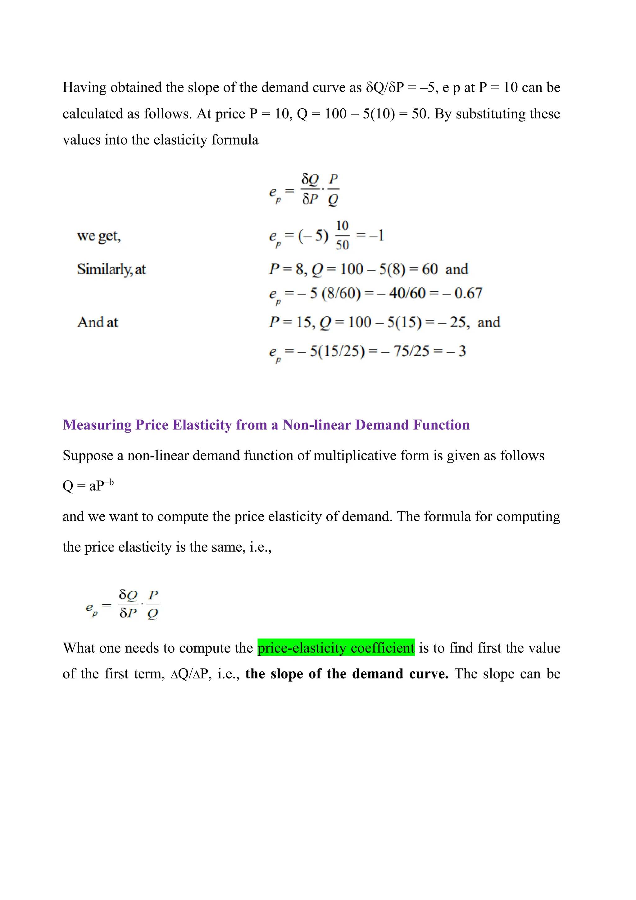 Demand estimation and forecasting analysis | PDF