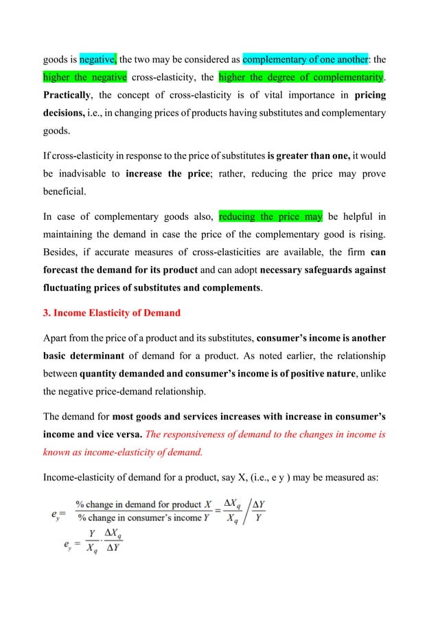 Demand Estimation And Forecasting Analysis Pdf