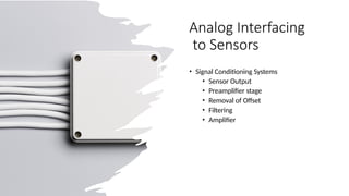 Sensor in Embedded Technology.pptx