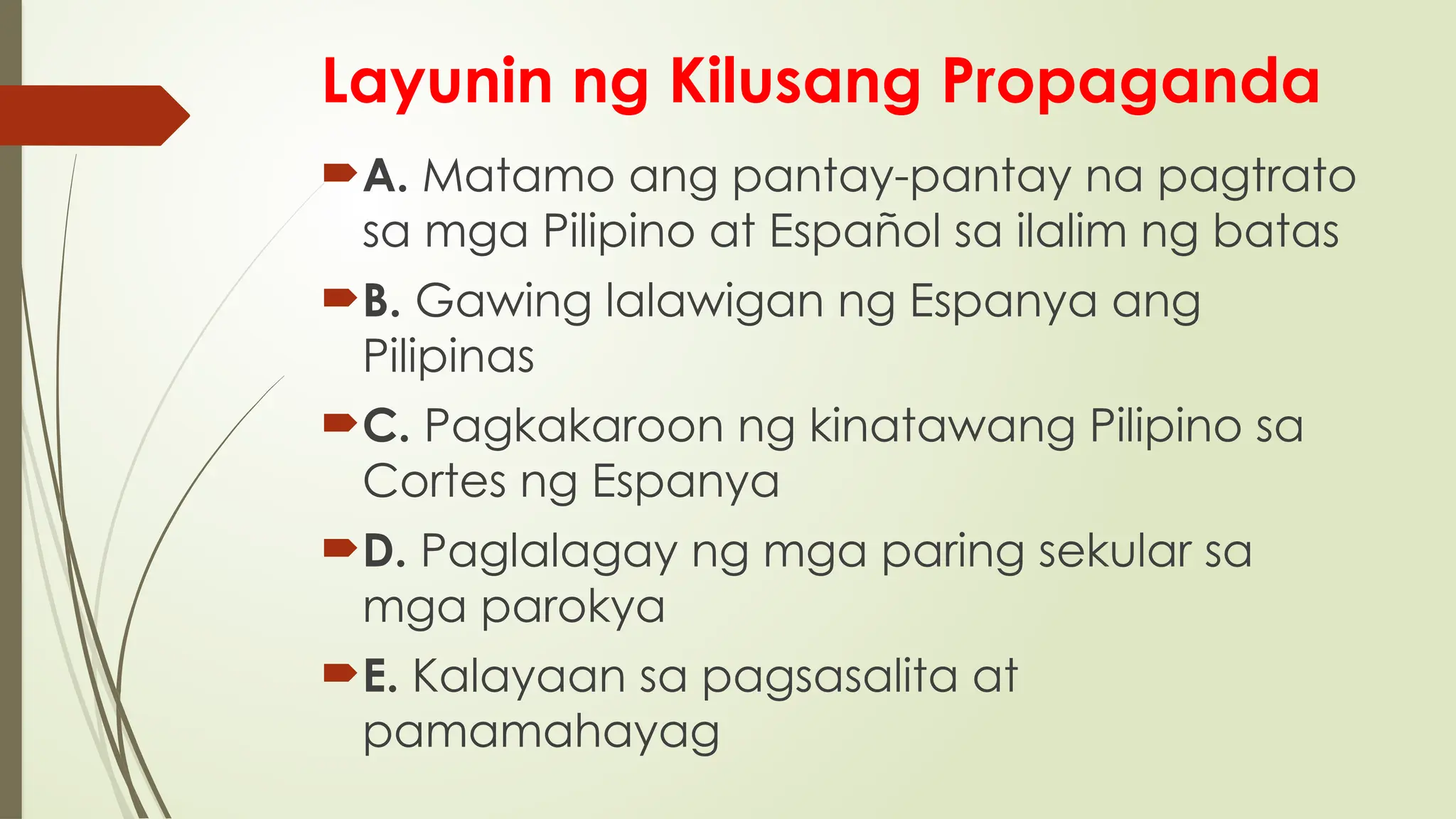 4.1 Ang Layunin at Resulta ng Pagkakatatag ng Kilusang.pptx