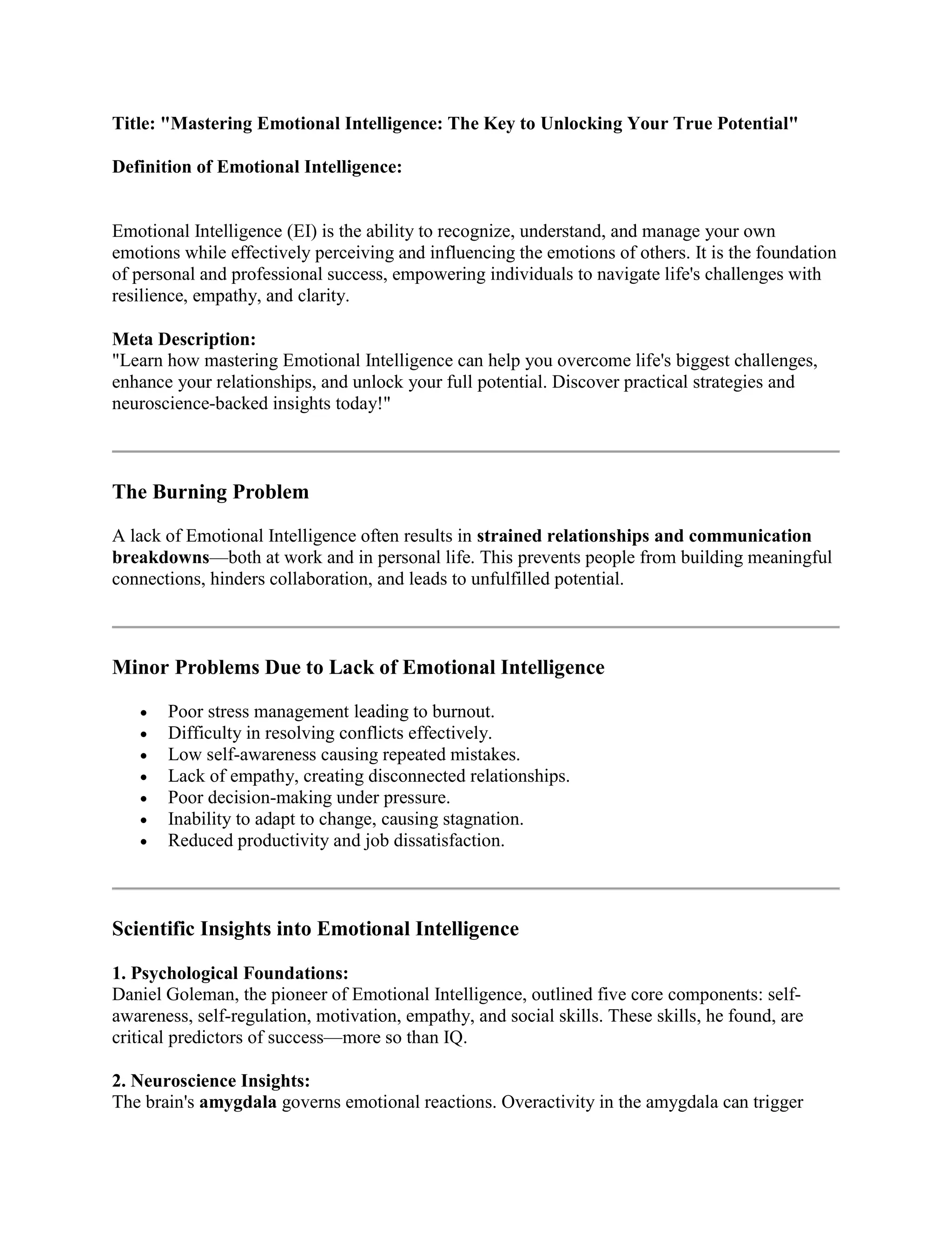4. Mastering Emotional intelligence.pdf Free Download | PDF
