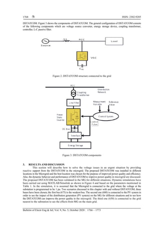 A study of voltage regulation in microgrid using a DSTATCOM | PDF