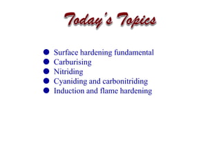4.Surface Hardening.pdf MME engineering 1 | PPT