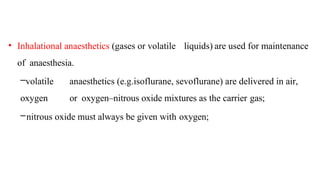 4.General Anesthesia. practical lecturepptx | PPTX