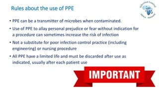 4.infection prevention and control.PPE and Hand hygiene.pdf
