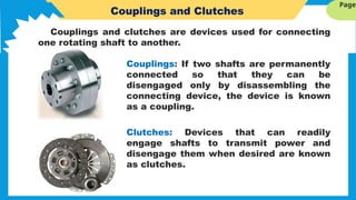 Couplings and Clutches and their works.pptx