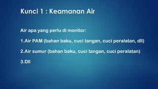 4. SANITATION STANDARD OPERATING PROCEDURE Revisi Maret 2015.ppt