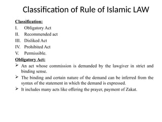 4. Classification of Islamic Law presentation.pptx