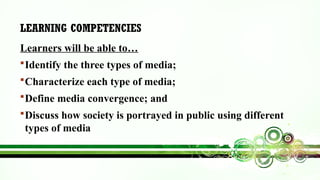 4. Types of Media (Part 1)- Types of Media and Media Convergence.pptx