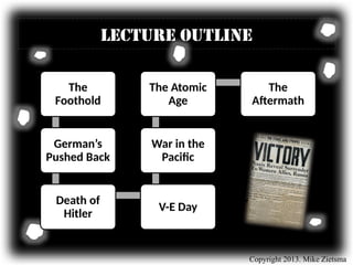 4.2 The End of War Nears.pptx lesson summary and assignment | PPTX