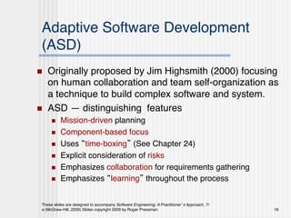 4. Agile Development in the course of advanced SEPM | PPT