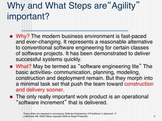 4. Agile Development in the course of advanced SEPM | PDF