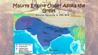 "The Mauryan Empire: Rise, Expansion, and Legacy of India's First ...