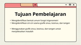 Fungsi Trigonometri New (Grafik sin, cos, tan) | PPTX