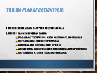 PLAN OF ACTION (POA) KESEHATAN GIGI DAN MULUT | PPTX
