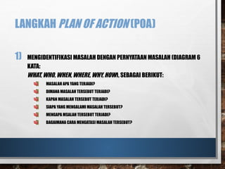PLAN OF ACTION (POA) KESEHATAN GIGI DAN MULUT | PPTX