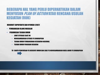 PLAN OF ACTION (POA) KESEHATAN GIGI DAN MULUT | PPTX