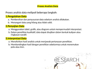 4. Teknik Analisa Data penelitian keperawayan.pptx
