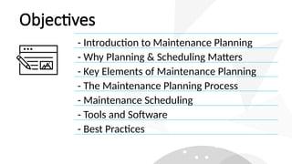 4. Maintenance Planning and Scheduling Presentation.pptx