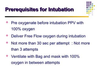 4.Endotracheal Intubationpptbfor md residents | PPT