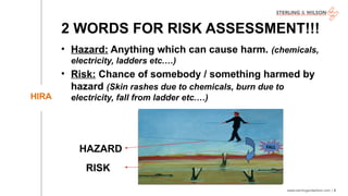 Hazard identification and risk assessment training for staff and work ...