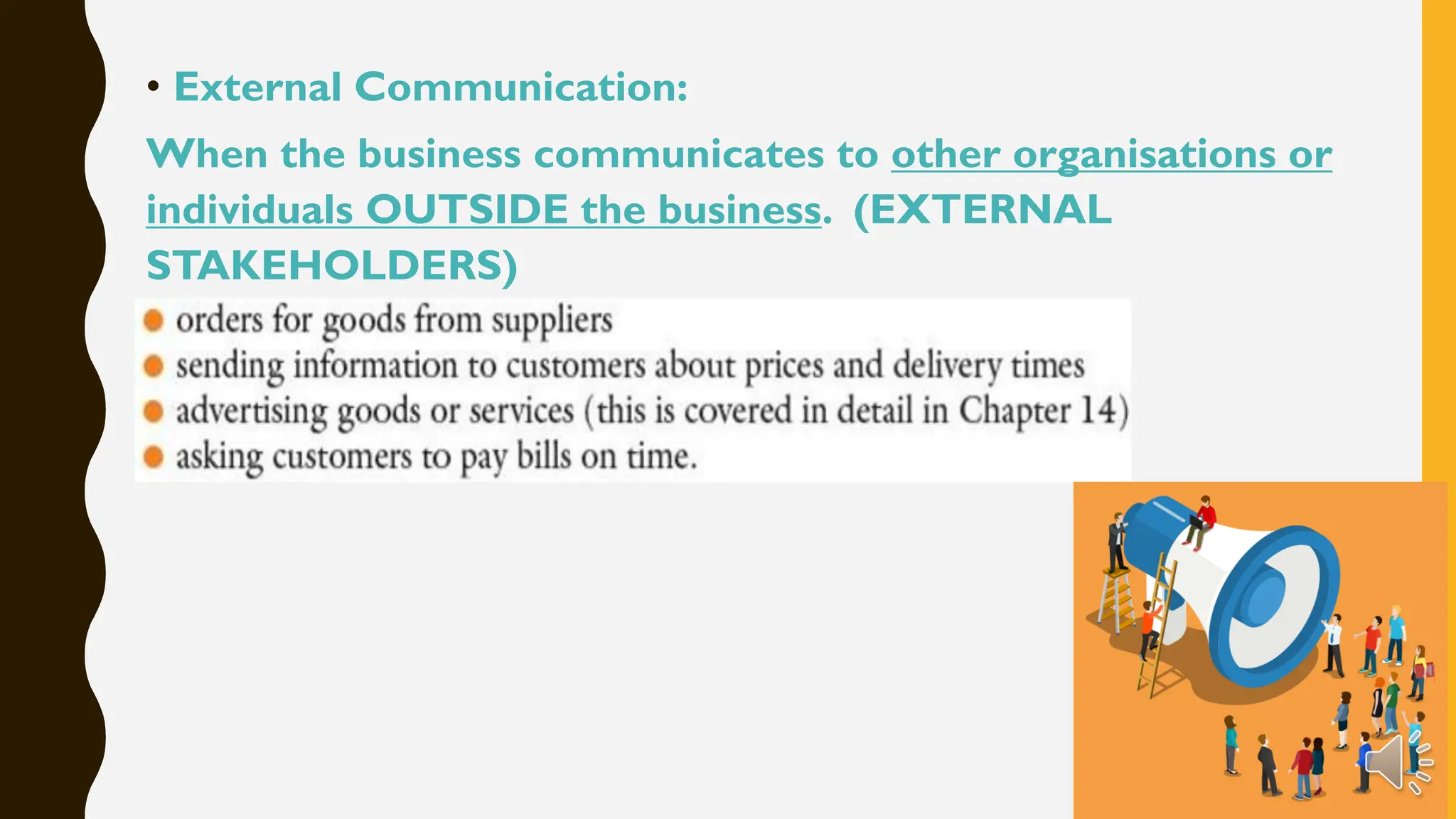Communication Lesson IGCSE Busness Studies | PDF