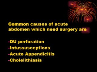 4. Acute Abdomen(pain in anterior abdomen)ppt | PPT
